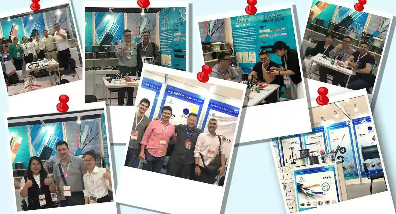 Jianye Utp Cat6 Cable 305m Panduit Cat6 Ethernet Cable 4 Pairs Cca Cu ...