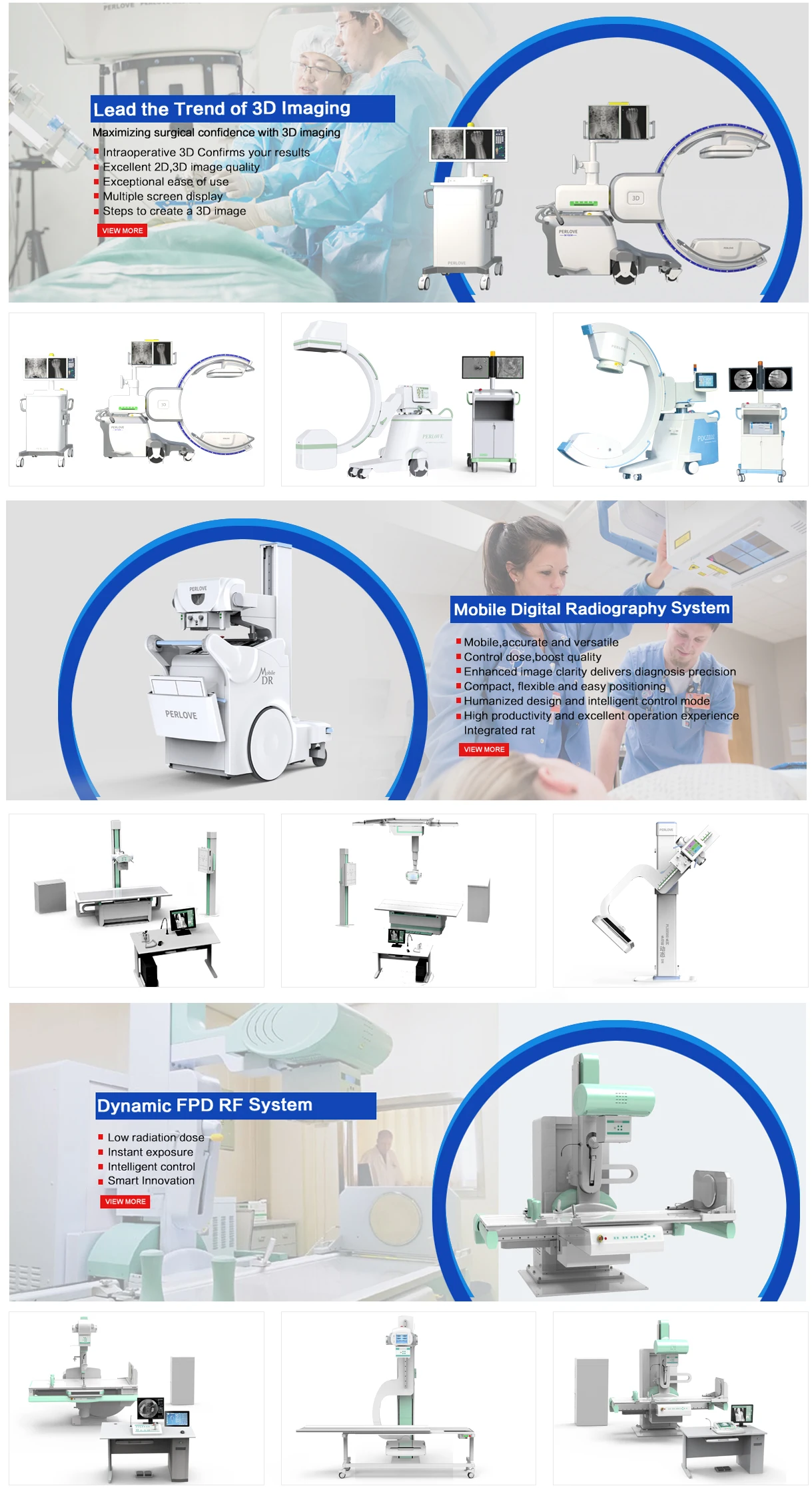 Nanjing Perlove Medical Equipment Co., Ltd. - X-Ray Series Equipment