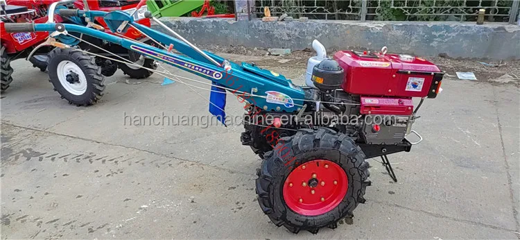 Farm Multi Purpose with Plough Rotavator Corn Wheat Planter Hand ...