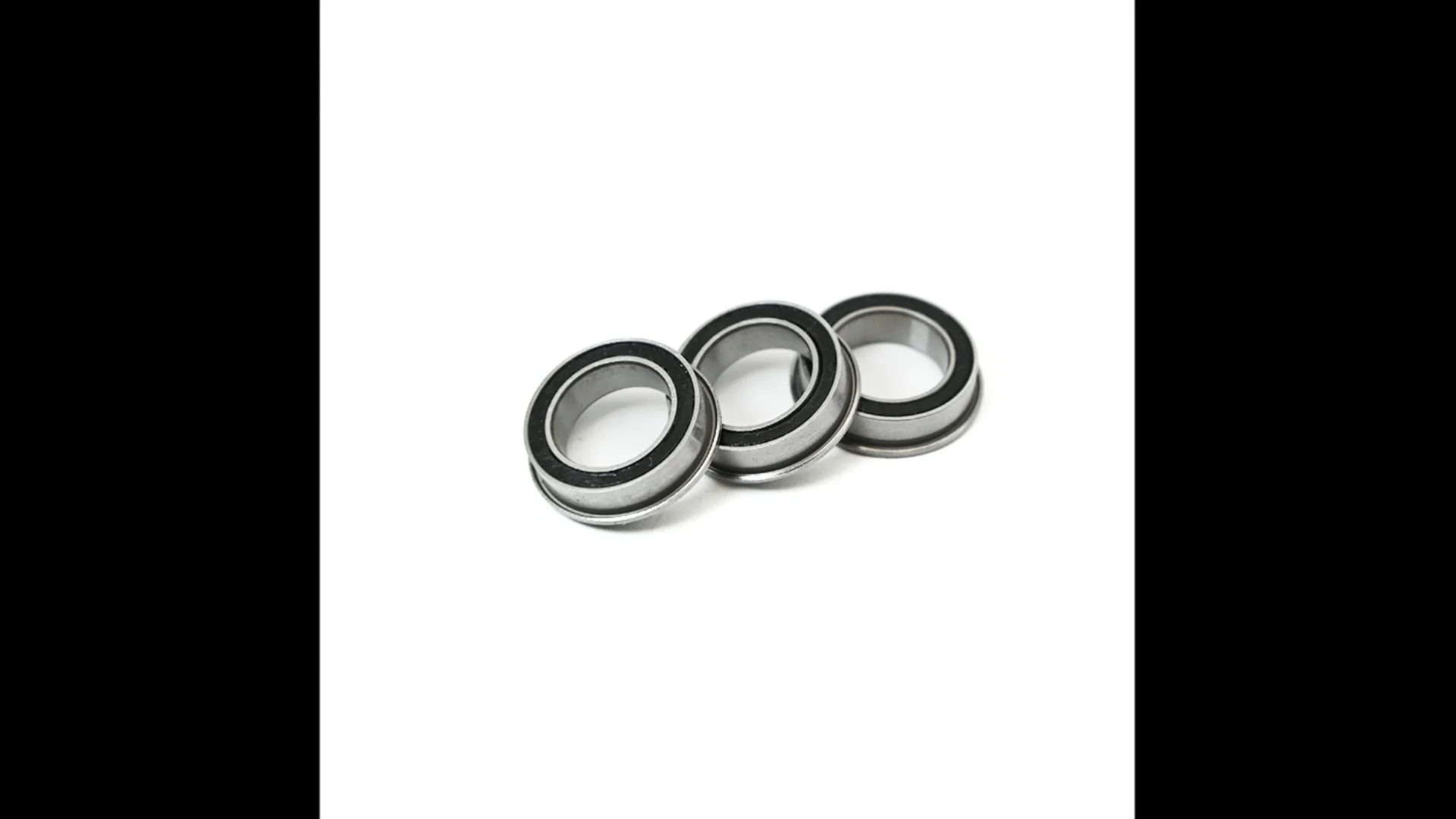 20mm Bore 20x37x9 Flanged Deep Groove Ball Bearing F6904rs F6904-rs ...