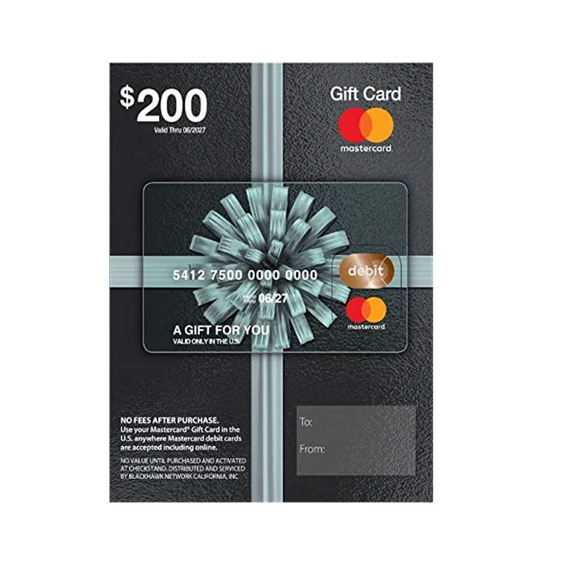 Mastercard Egift Card (email Delivery) $200 - Buy Mastercard Egift Card ...