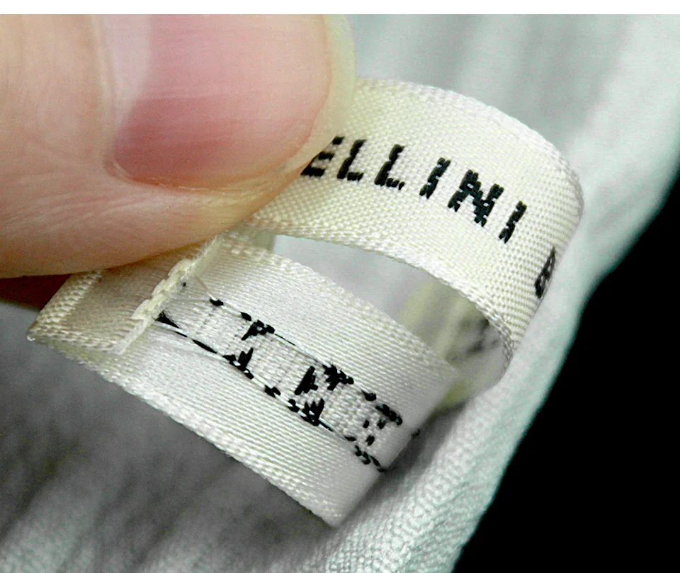 Custom Twill Woven Label With Your Own LOGO Clothing Fabric Tags ...