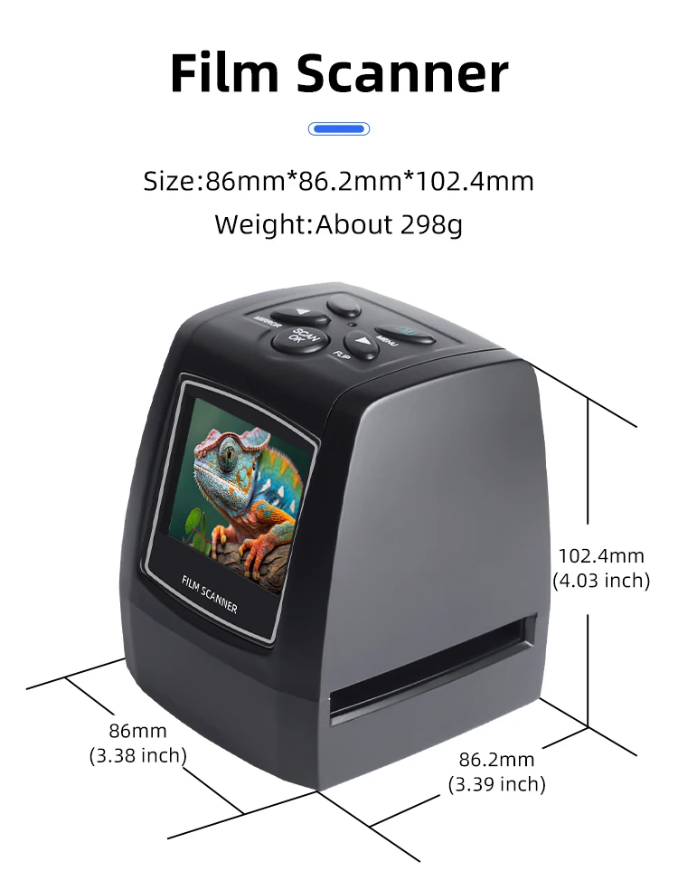 Factory Direct Sale 35mm Negative Film Scanner High Resolution 5MP ...