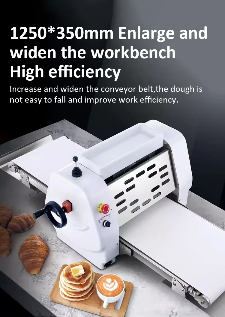 Commercial Mini Dough Sheeter for Bakery - High Productivity