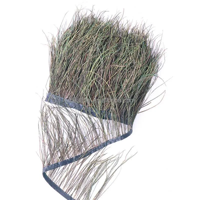 Factory Price Hairline Peacock Feather Flue Fringes Trim Peacock Herl ...