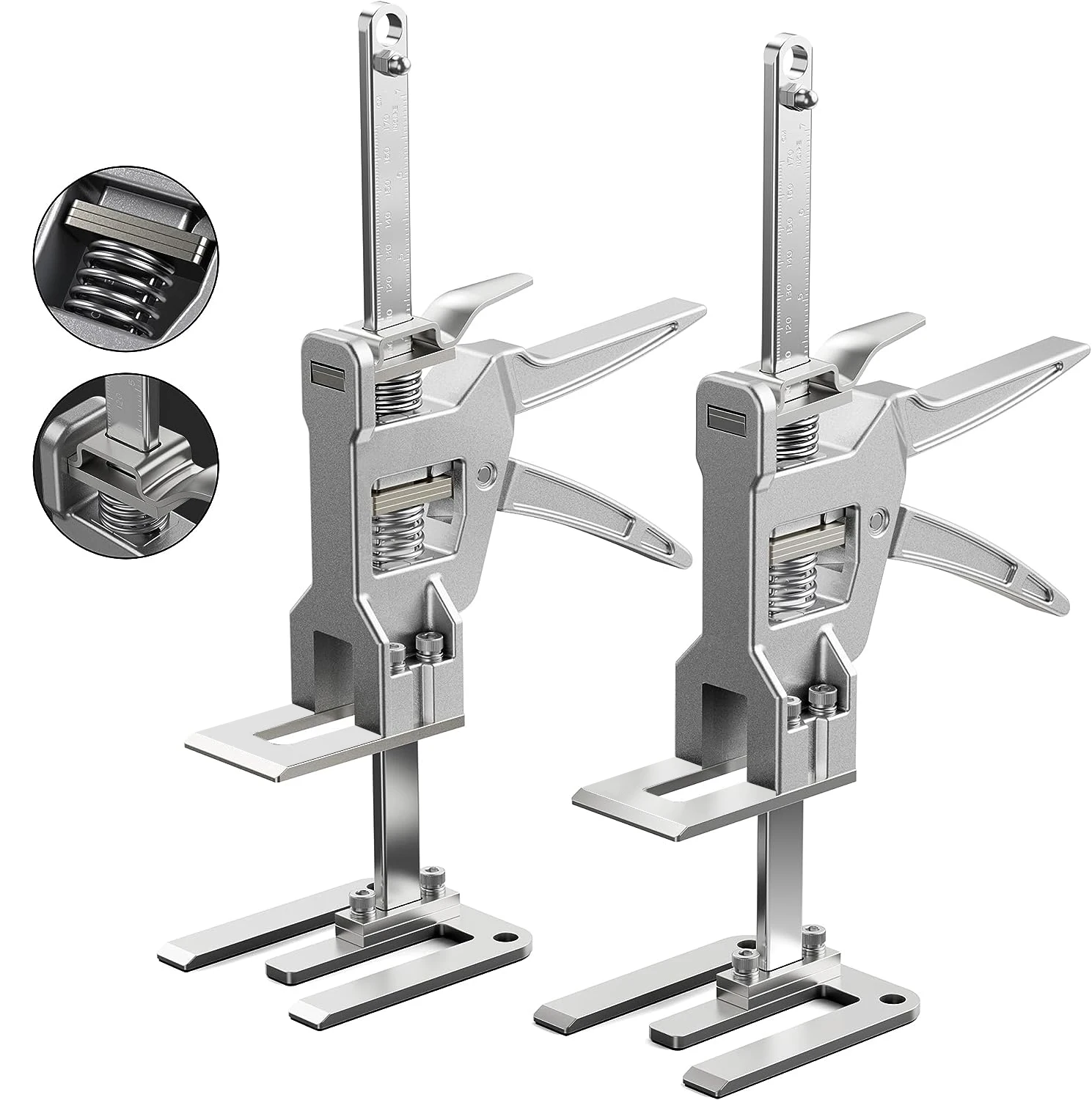 Stainless Steel Tile Locator Wall Height Jack Adjuster Hand Lifting ...