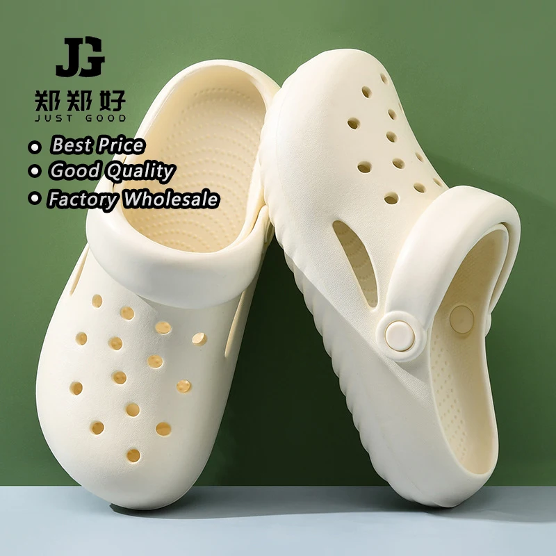 Waterproof Thick Outsole Beach Clogs Simple Design Fashion Garden Clogs ...