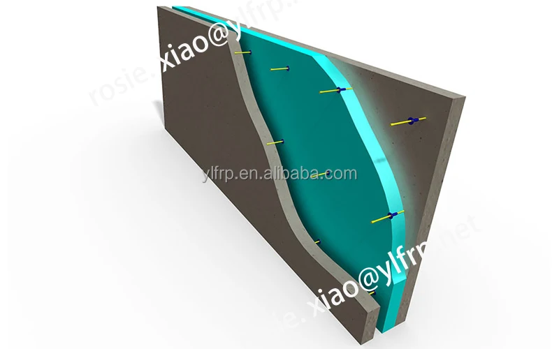 YULONG GFRP FRP Fiberglass Tie Rod Anchor Pins for Precast Concrete