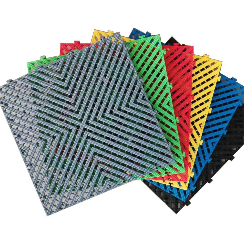 Garage Floor Tile Pvc Car Detailing Car Wash Plastic Floor Tile ...