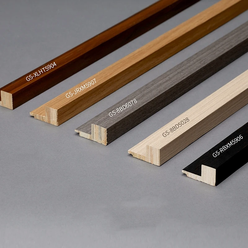 Interior Decoration Wood Strip Wall Panels Edge Wooden Wall Panel Strip ...