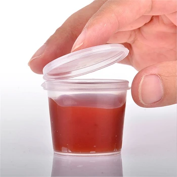 1 Oz Restaurant Disposable Takeaway Mini Pp Plastic Sauce Cup 1oz Sauce ...
