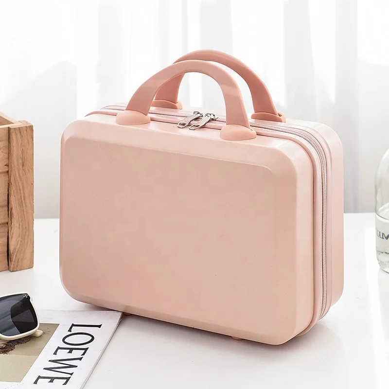 14 Inch Hard Shell Makeup Case - Travel Cosmetic Organizer