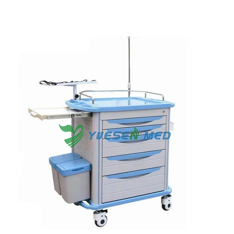 Nursing Emergency Cart Hospital Trolley Medical Crash Cart - Buy ...