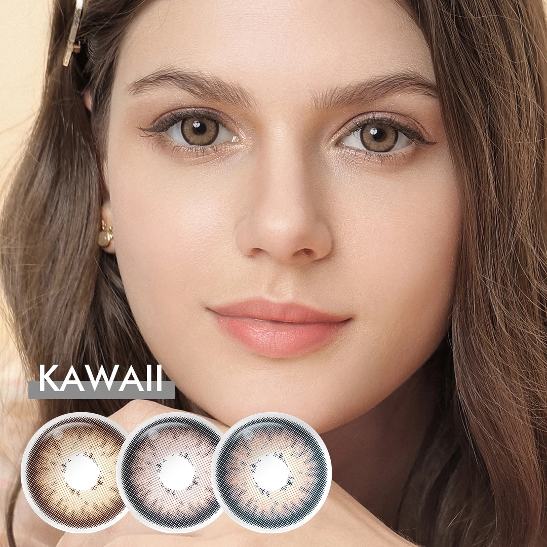 Free Sample Prescription Power Contact Lenses - Natural Eye Color