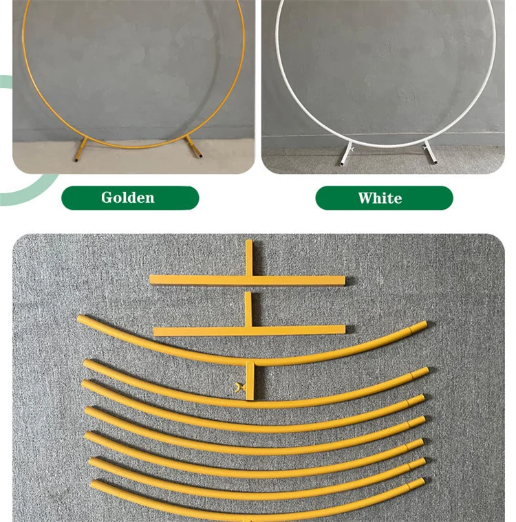 2 M Square Metal Arch Frame Birthday Party Tunnel Metal Wedding Arch ...