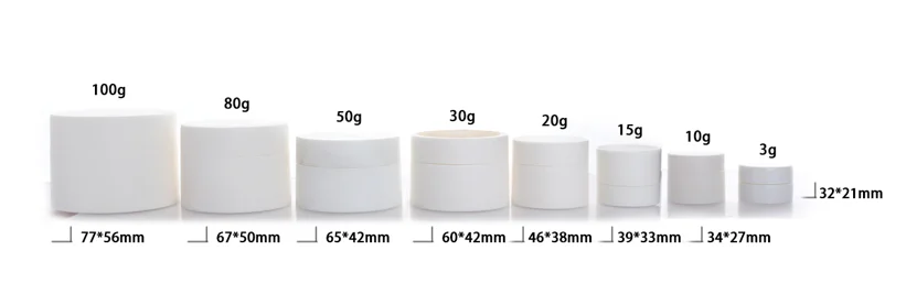 PP Cream Jars - Versatile Packaging for Beauty Products