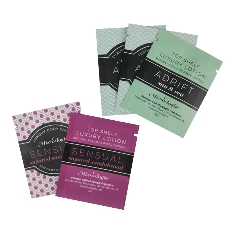 Biodegradable Sachet Packaging for Beauty & Care Products