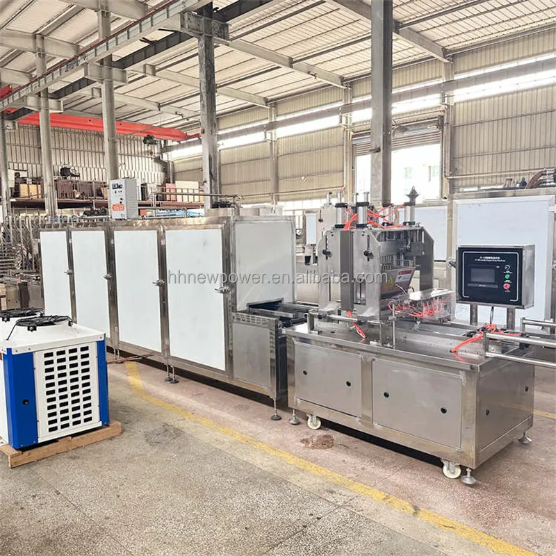 Small Automatic Jelly Candy Making Sweet Hard Lollipop Gummy Bear ...