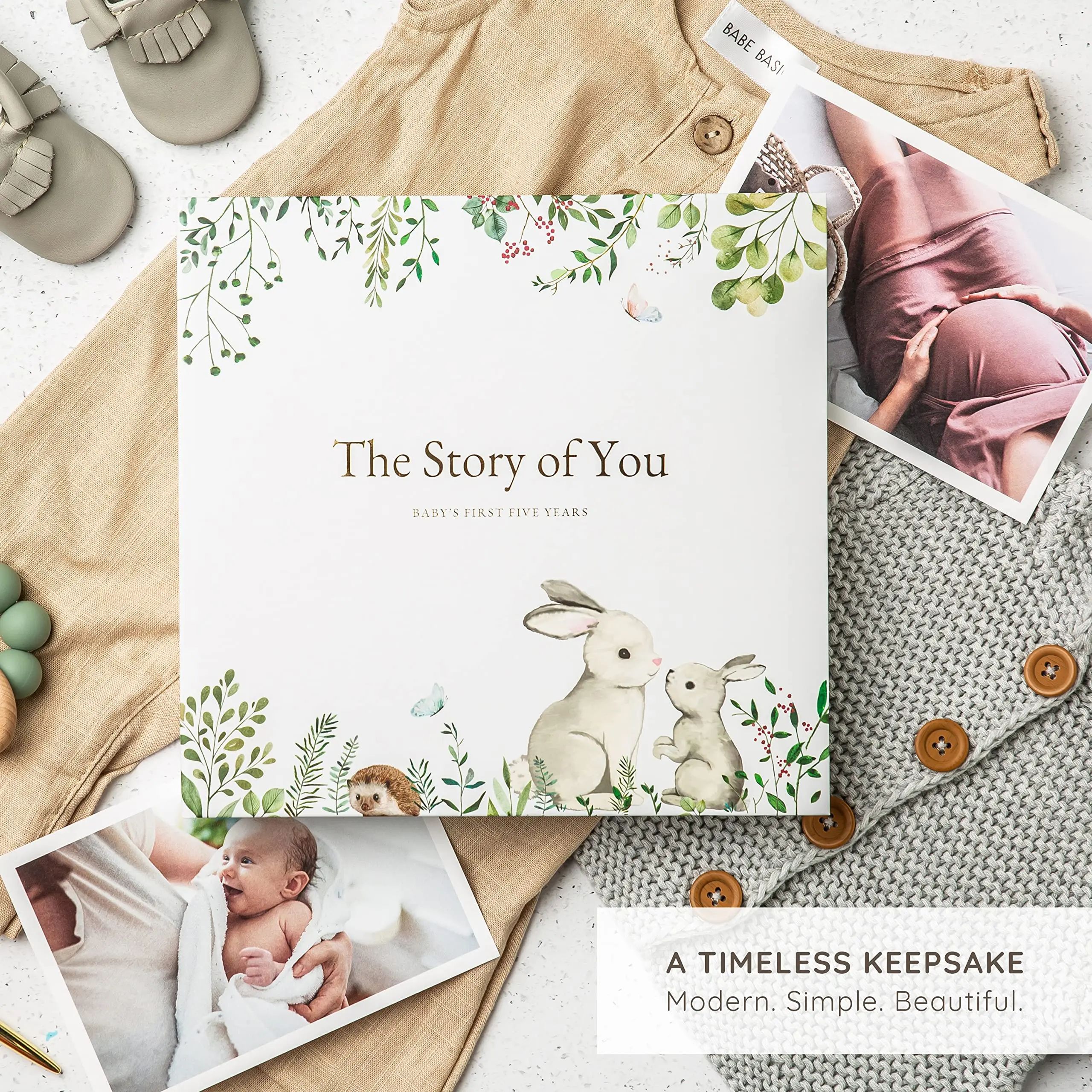 The Story of You Keepsake Memory Book for Baby Boy or Girl