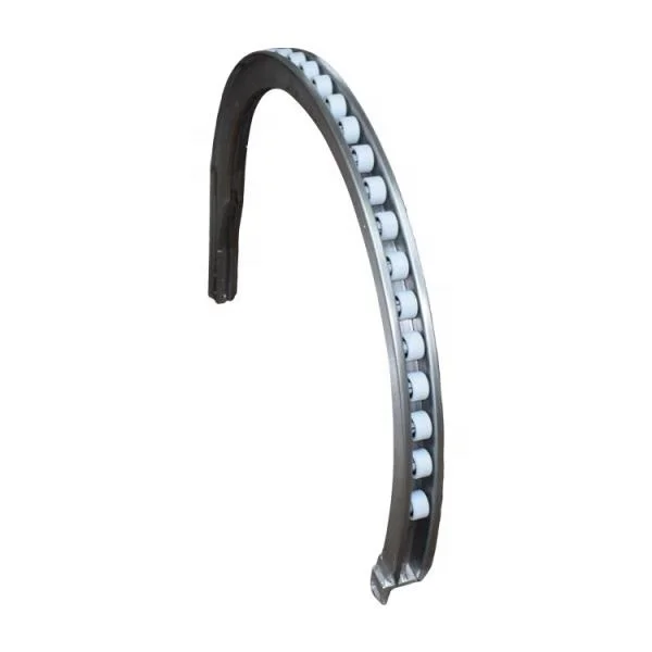 Escalator Guide Rail Curved With White Bearing Roller - Buy Escalator ...