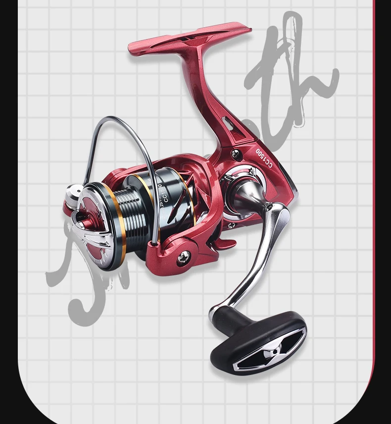 Lizard Feeder Fishing Spinning Reel Cover 5.2:1 Speed Ratio