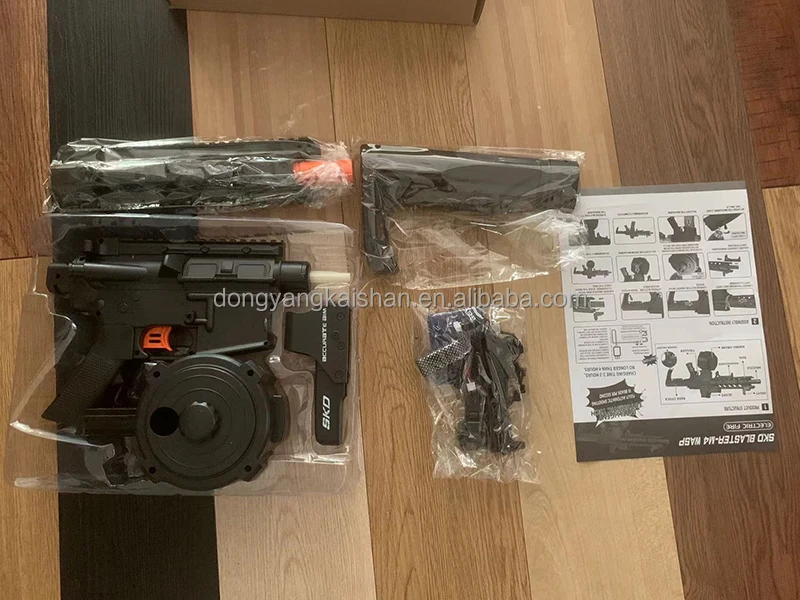 Ready To Ship Automatic Splatter Bal Gun Shooter Blaster M416 Ball Guns ...