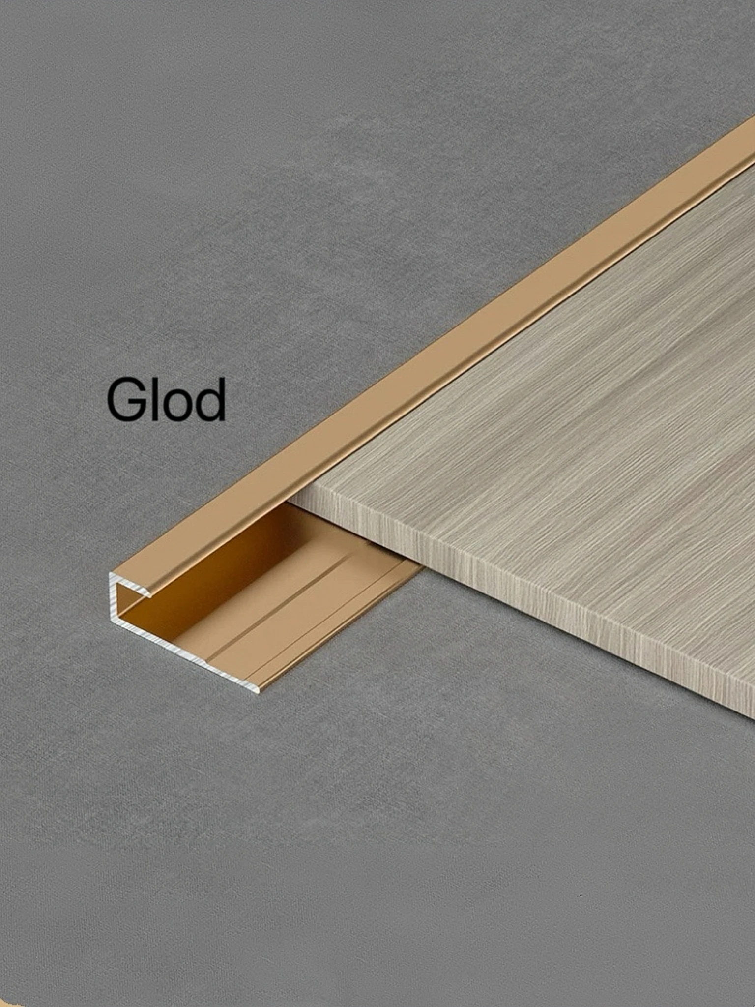 Aluminum Alloy Edging Strip Wall Panels Integrated Carbon Crystal Plate ...