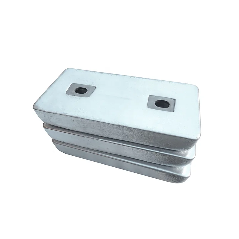 Aluminum Sacrificial Anode For Anti-corrosion Of Ballast Water Tank ...