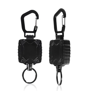 Heavy Duty Carabiner Badge Holder,Retractable Keychain,Fly Fishing ...