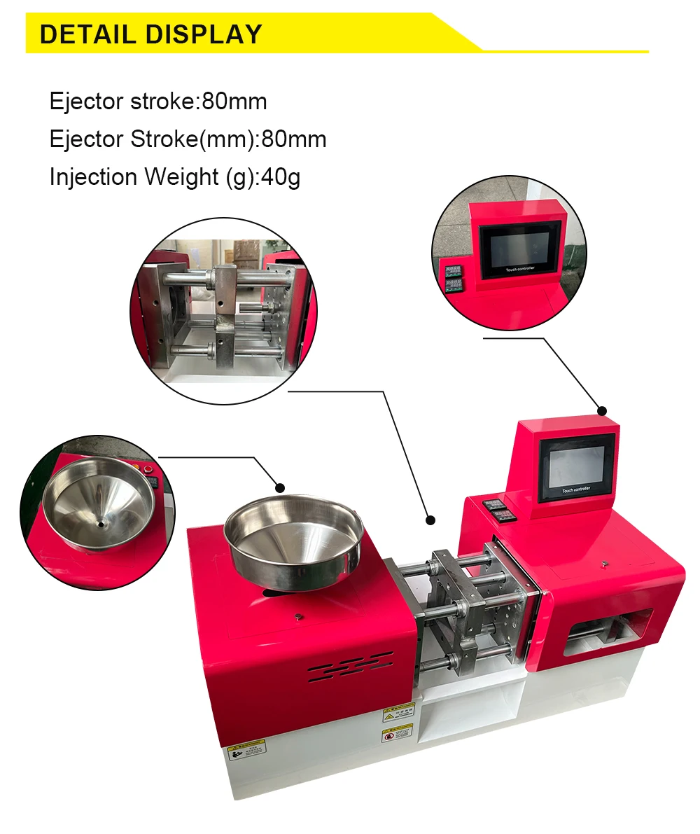 Mini Desktop Injection Molding Machine - BORX-MINI220
