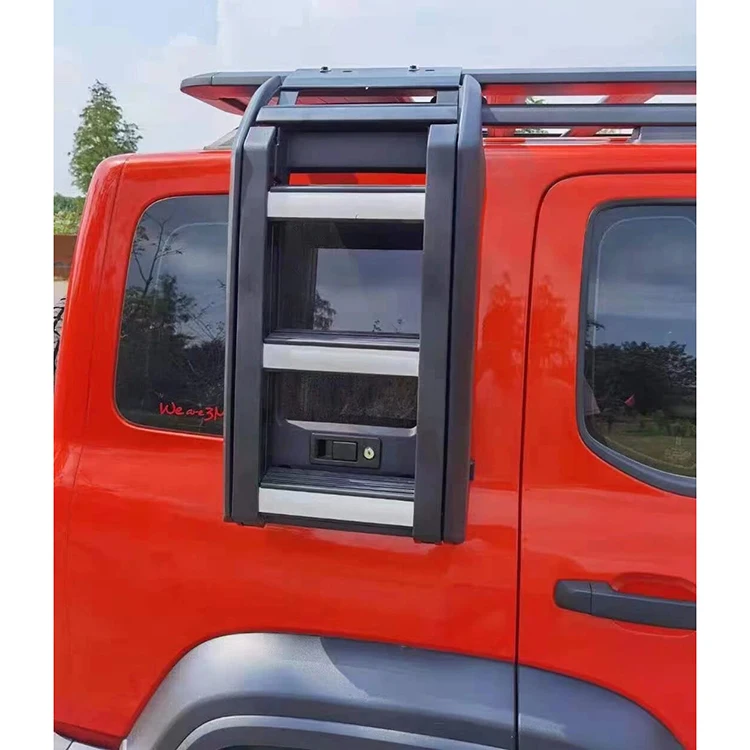 Offroad Aluminum Climb Ladder Car Part Auto Accessories 4x4 Side Ladder ...