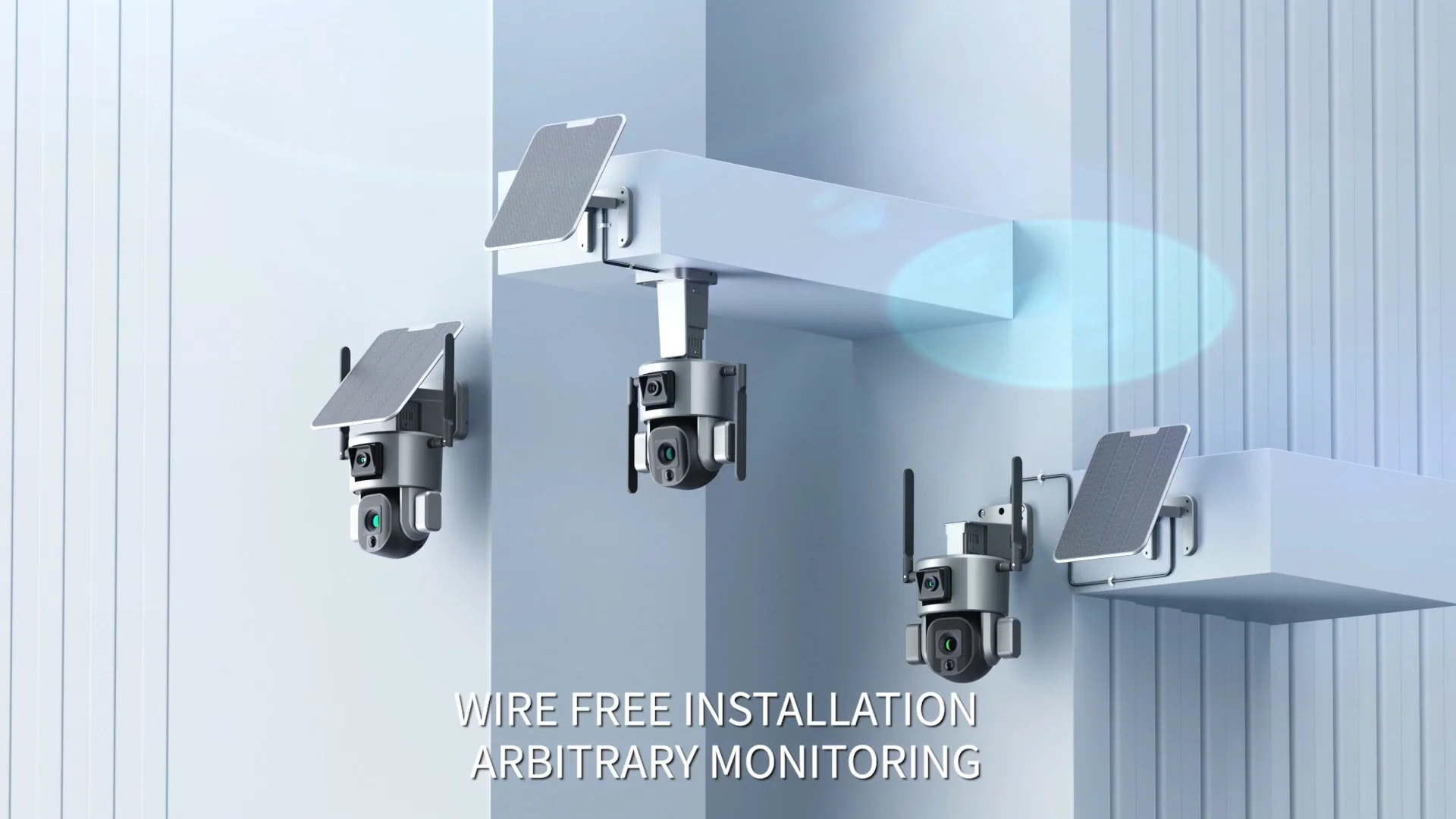 Dual Lens Wifi Ip Ai Cctv Security Camera 4g Solar Dual Security Camera ...