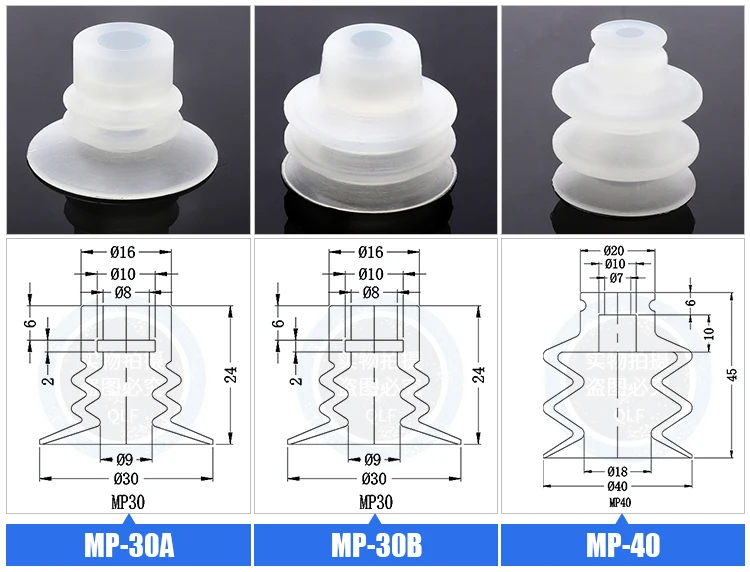 Robot End of Arm Tooling Components Standard Bellows Screw Mount ...