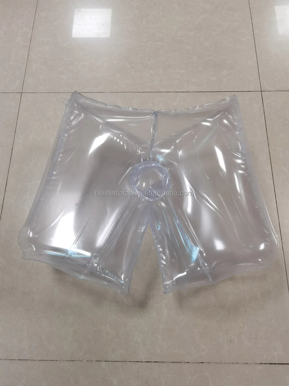 Customized Transparent PVC Inflatable Adult Shorts for Sales