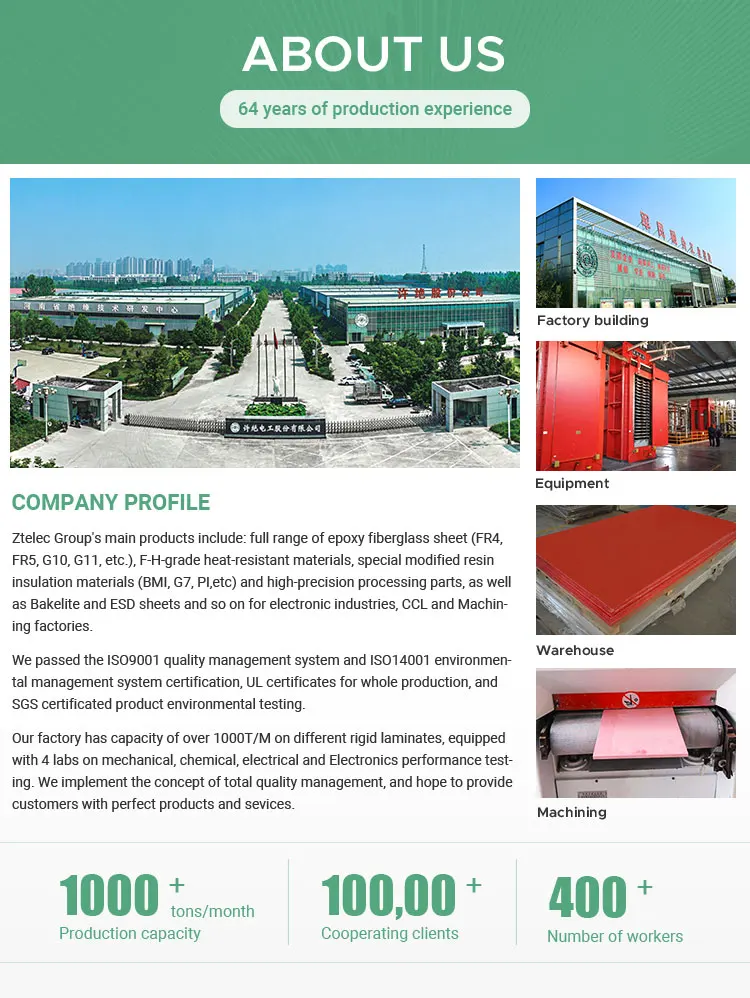 GPO-3 Flame Resistant Sheets for High Voltage Insulation