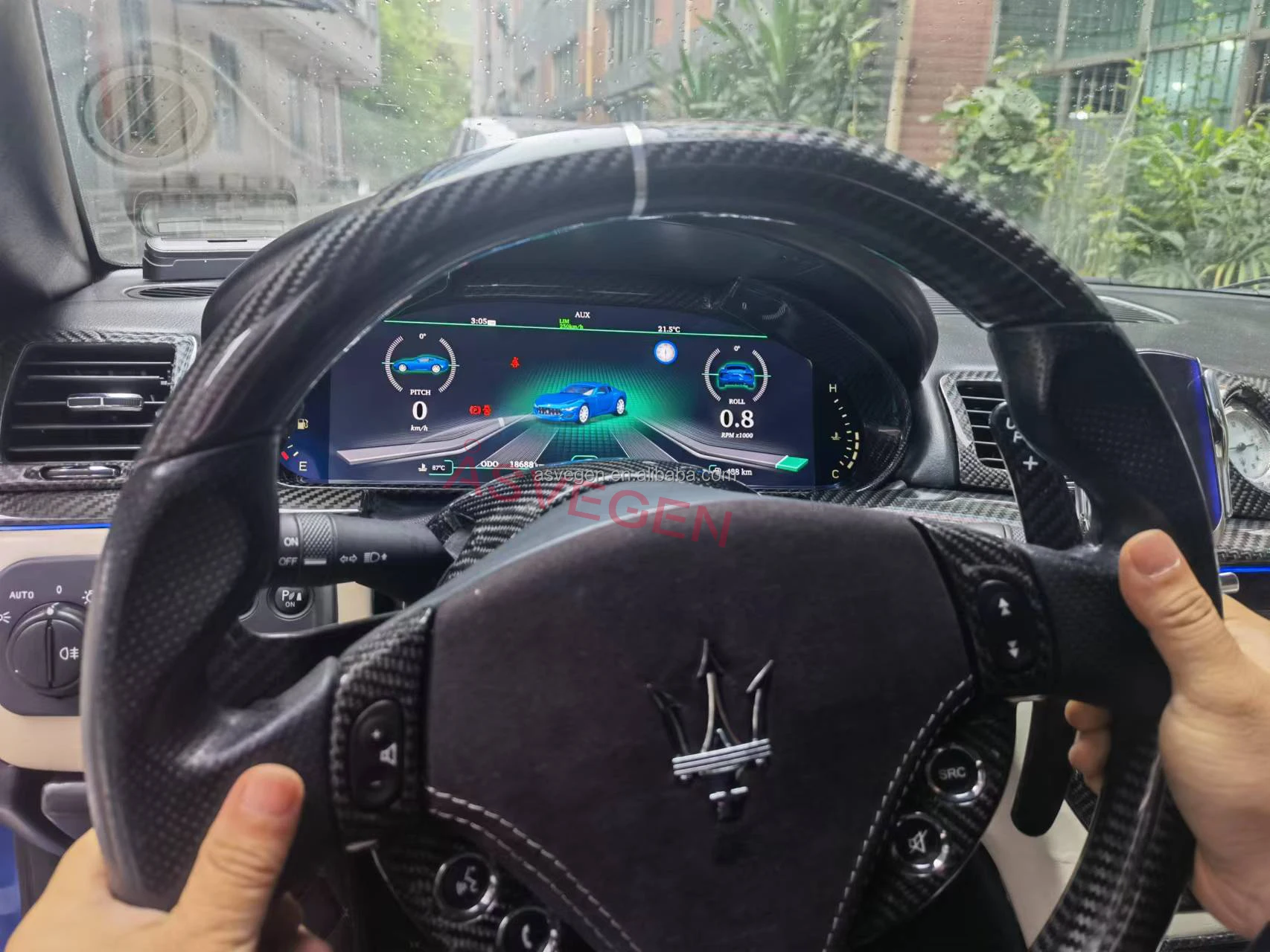 1920*720 12.3 Linux System Car Digital Cluster Dashboard Instrument ...