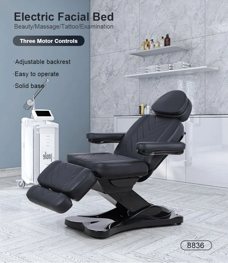 KANGMEI Spa Salon Electric Esthetician Beauty Facial Table