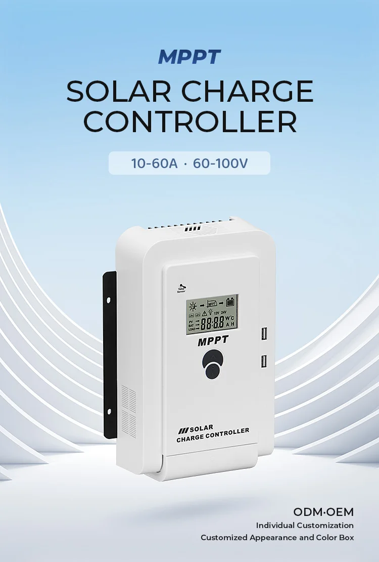 New Design 40a Mppt Solar Charge Controller 12v/24v Solar Charger ...