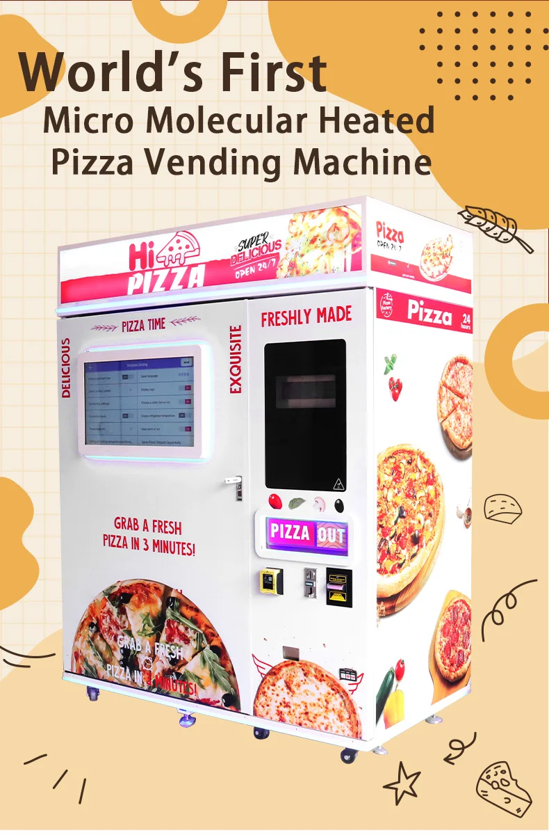 Smart Pizza Vending Machine - Wholesale & Retail Solutions