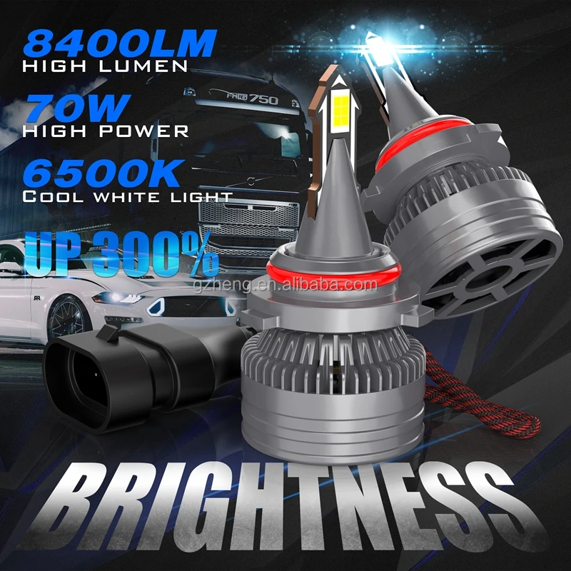 S-v23 Automobile Led Headlight Super Bright White Light 140w 16800 Lumen H1 H4 H7 H11 9004 9006 ...