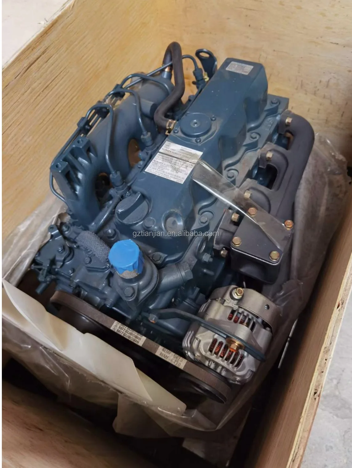 Original Brand New Kubota V2203 V2203-M-DI-ES08 Complete diesel Engine ...