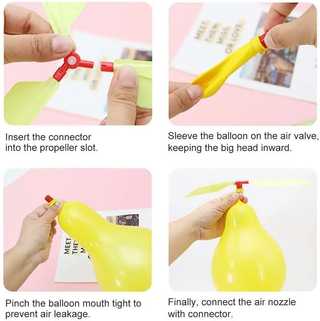 Fun Kids Toy Balloon Helicopter - Perfect Gift for Any Occasion