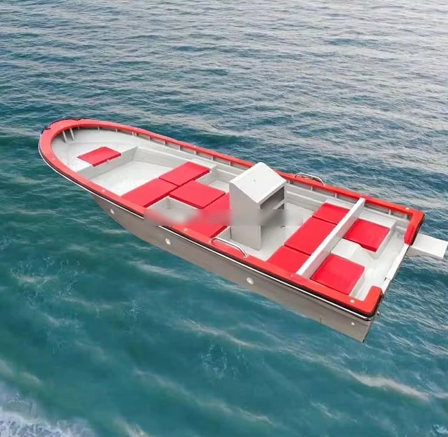 488 Sea Fishing Boat with 30HP Engine - Fiberglass Hull