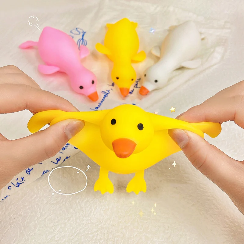 Squeeze Toy Duck - Stress Relief Sensory Toy for Kids & Adults