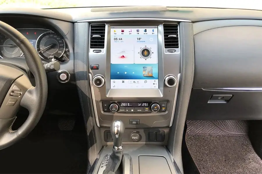 12.1" 8+128gb Android System Tesla Car Radio For Nissan Patrol Y62 12 ...