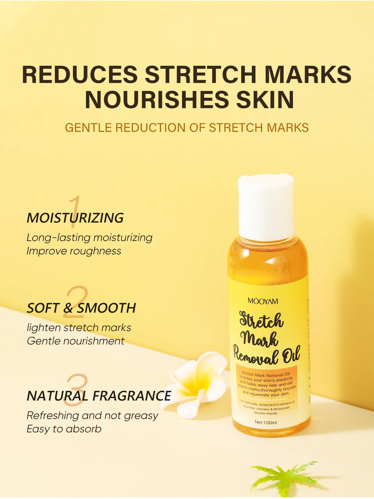 Private Label Organic Deep Scar Removing Oils Treatment