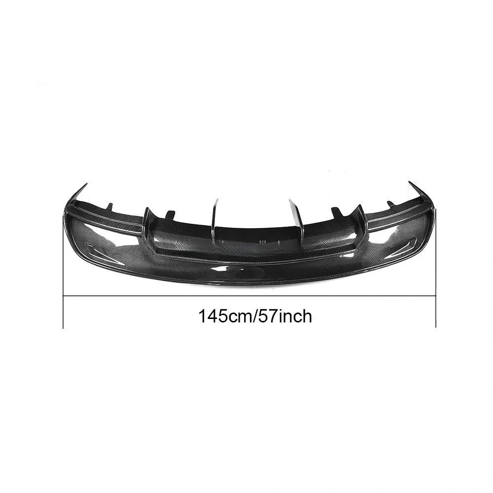 Carbon Fiber Rear Bumper Diffuser For Tesla Model S 2012-2016 Body Kit ...