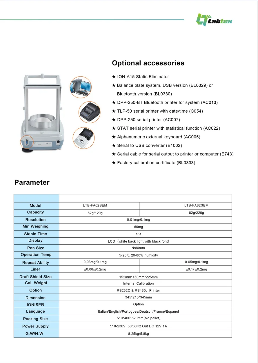 Labtex Hot Seller 0.01mg0.1mg1mg Laboratory Analytical Scales Automatic ...