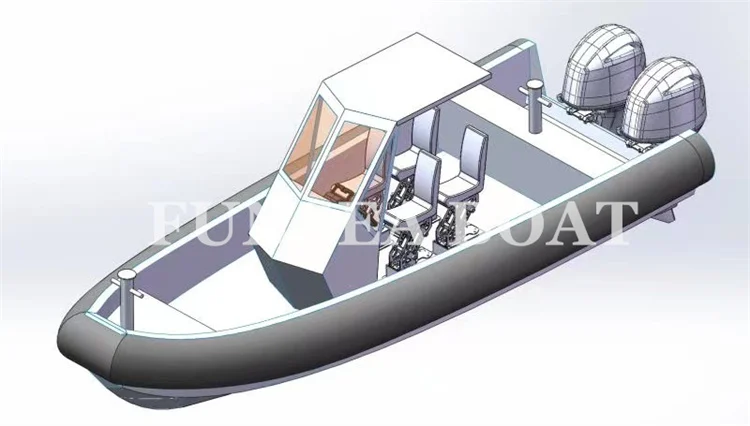 NEW ARRIVAL!! Semi Circle Polyurea Foam Filled Tube Hull Deep V Bottom ...