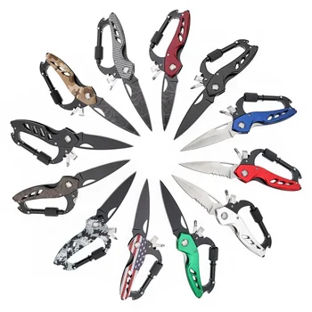 Multitool Carabiner With Pocket Knife Edc Carabiners Keychain With ...